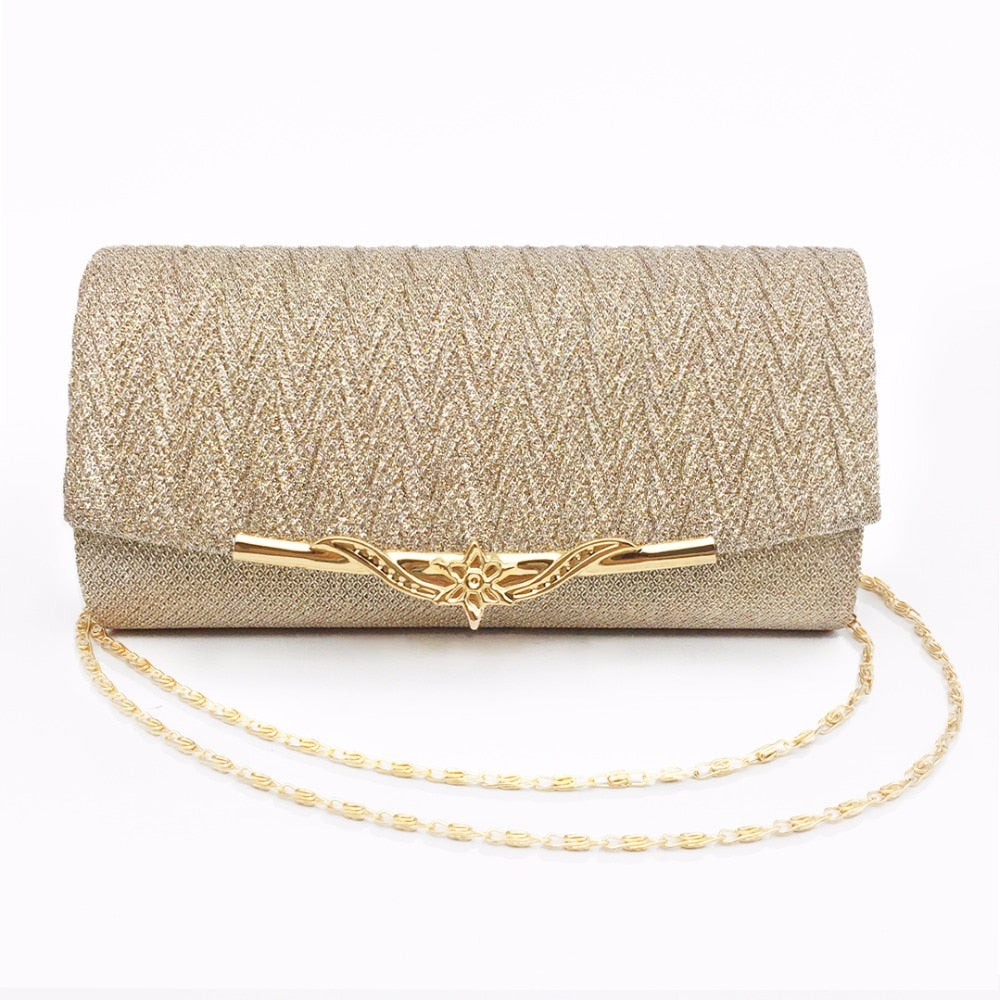 Bolsa de Festa Clutch Com Glitter - Realce a Sua Beleza!